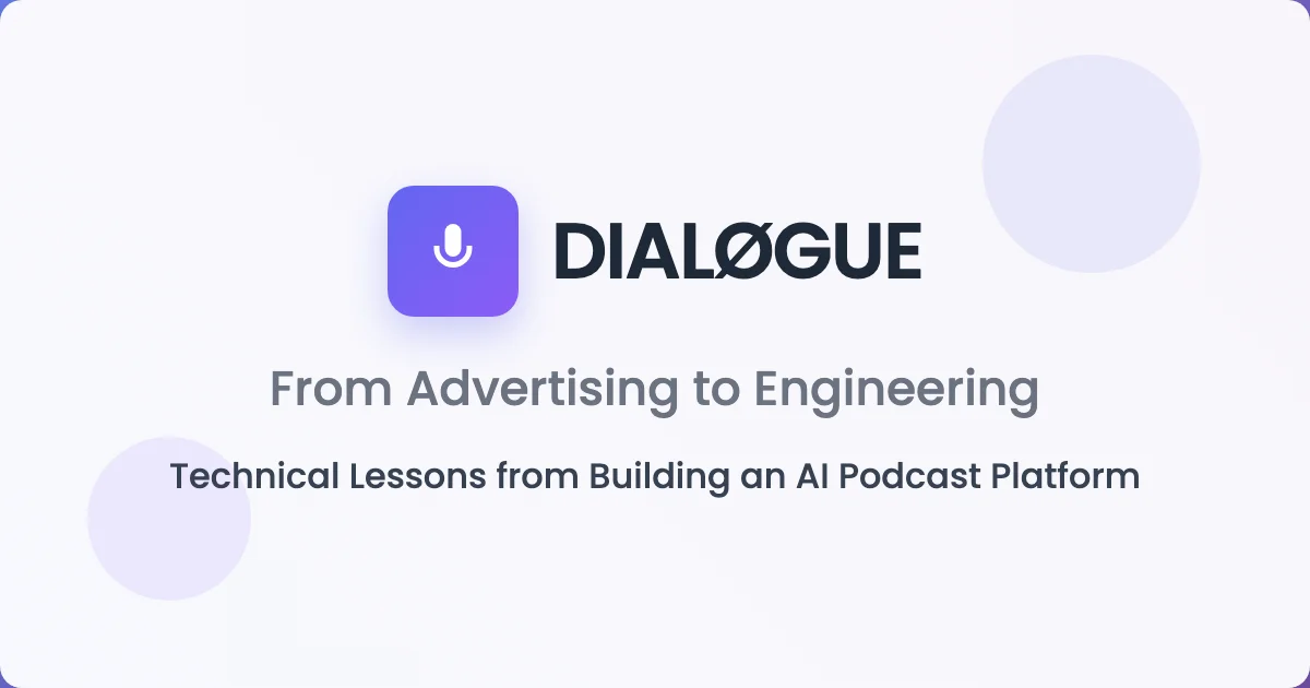 From Advertising to Engineering: Technical Lessons from Building ...